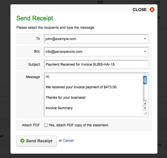 CurdBee Payment Receipts Revisited – Vesess