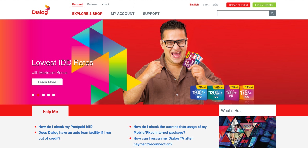 Dialog.lk Responsive Redesign: A Case Study – Vesess